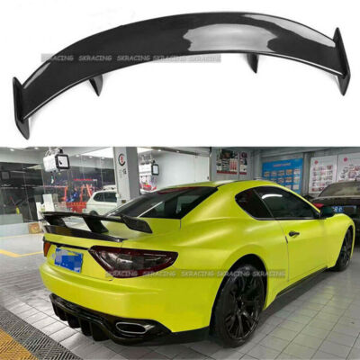 Carbon Fiber Rear GT Style Spoiler Wing For Maserati Gran Turismo Fit 4 ...