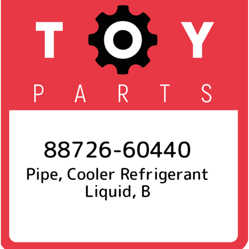 88726-60440 Toyota Pipe, cooler refrigerant liquid, b 8872660440, New ...