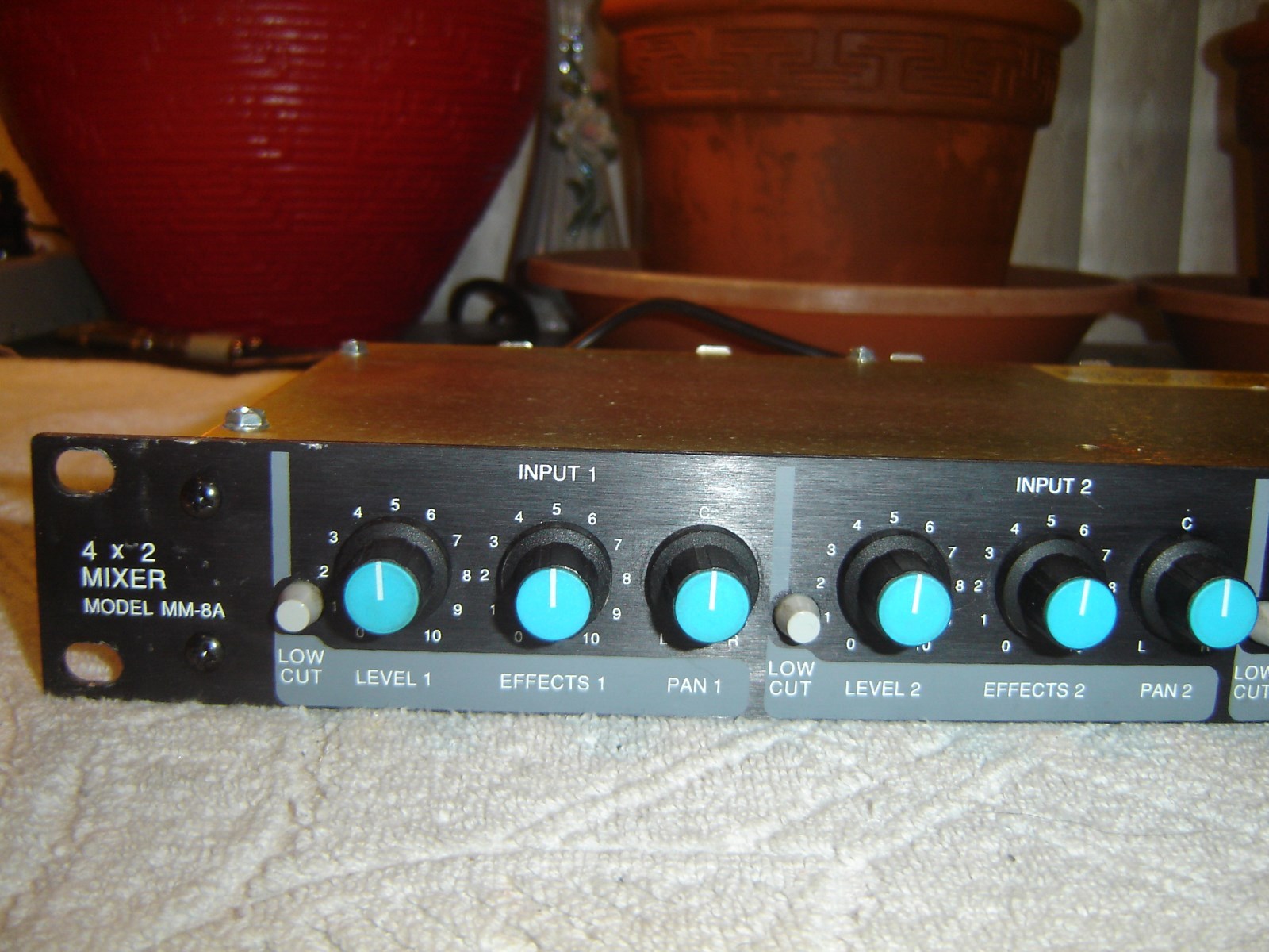 Furman MM-8A 4x2 Mixer, 4 Channel Mixer, Preamp, Vintage Rack | eBay