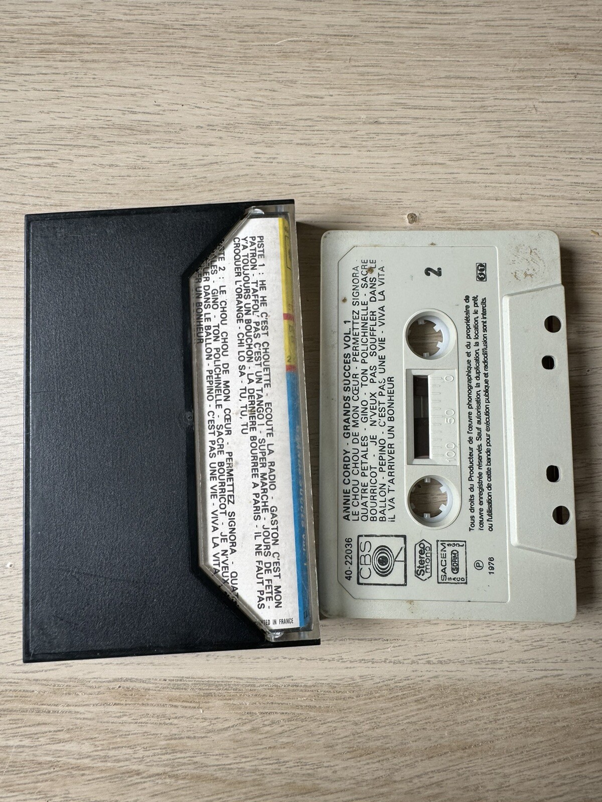 Cassette Audio K7 Tape ANNIE CORDY grand Succès Vol.1 Double Durée | eBay