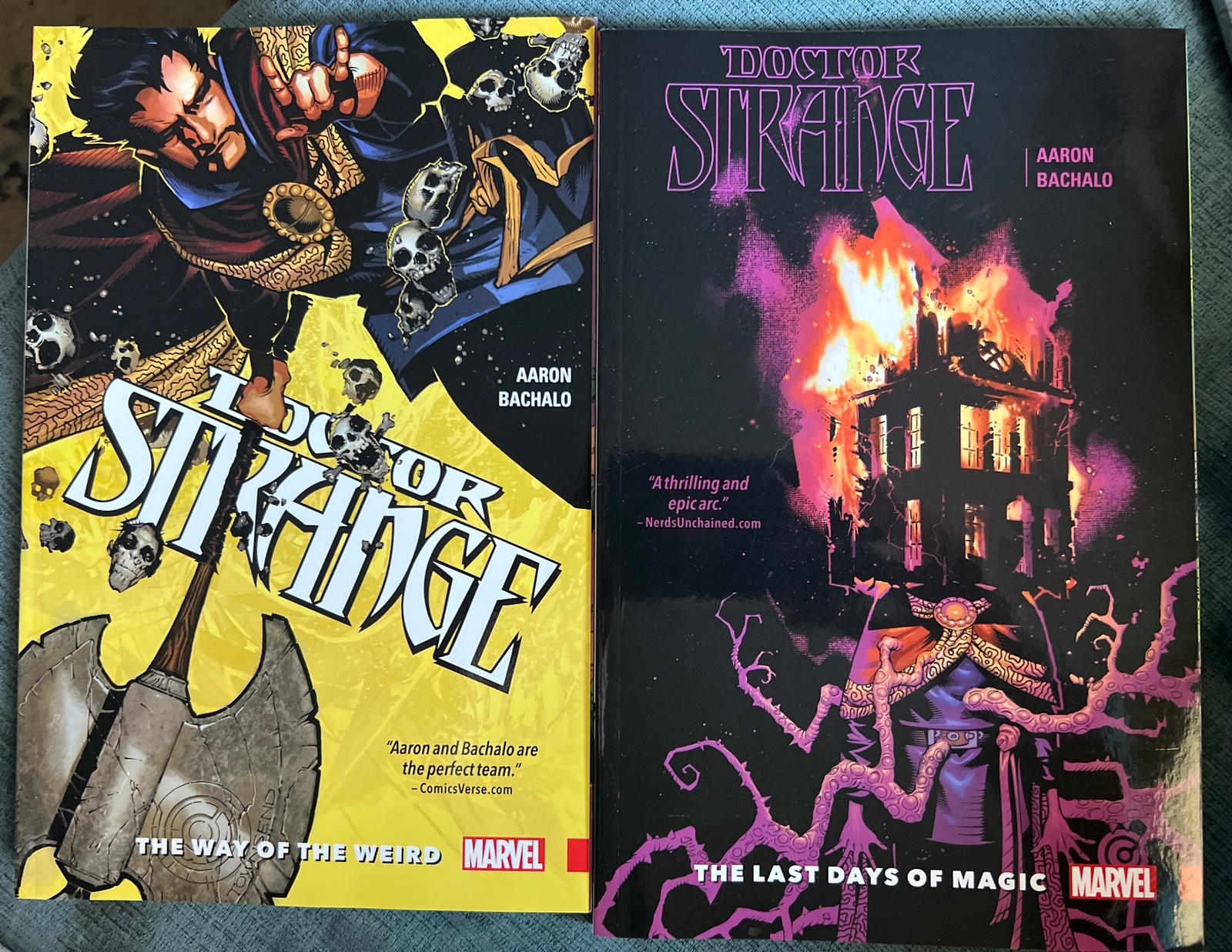 DOCTOR STRANGE Vol. 1 - THE WAY OF THE WEIRD & Vol. 2 - The Last Days ...