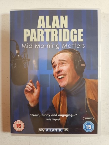 Alan Partridge Mid Morning Matters Series 1 2xDiscs (Steve Coogan ...