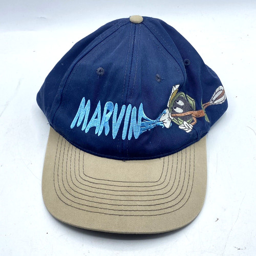 Vintage Marvin The Martian Hat 1995 Looney Tunes Head… - Gem