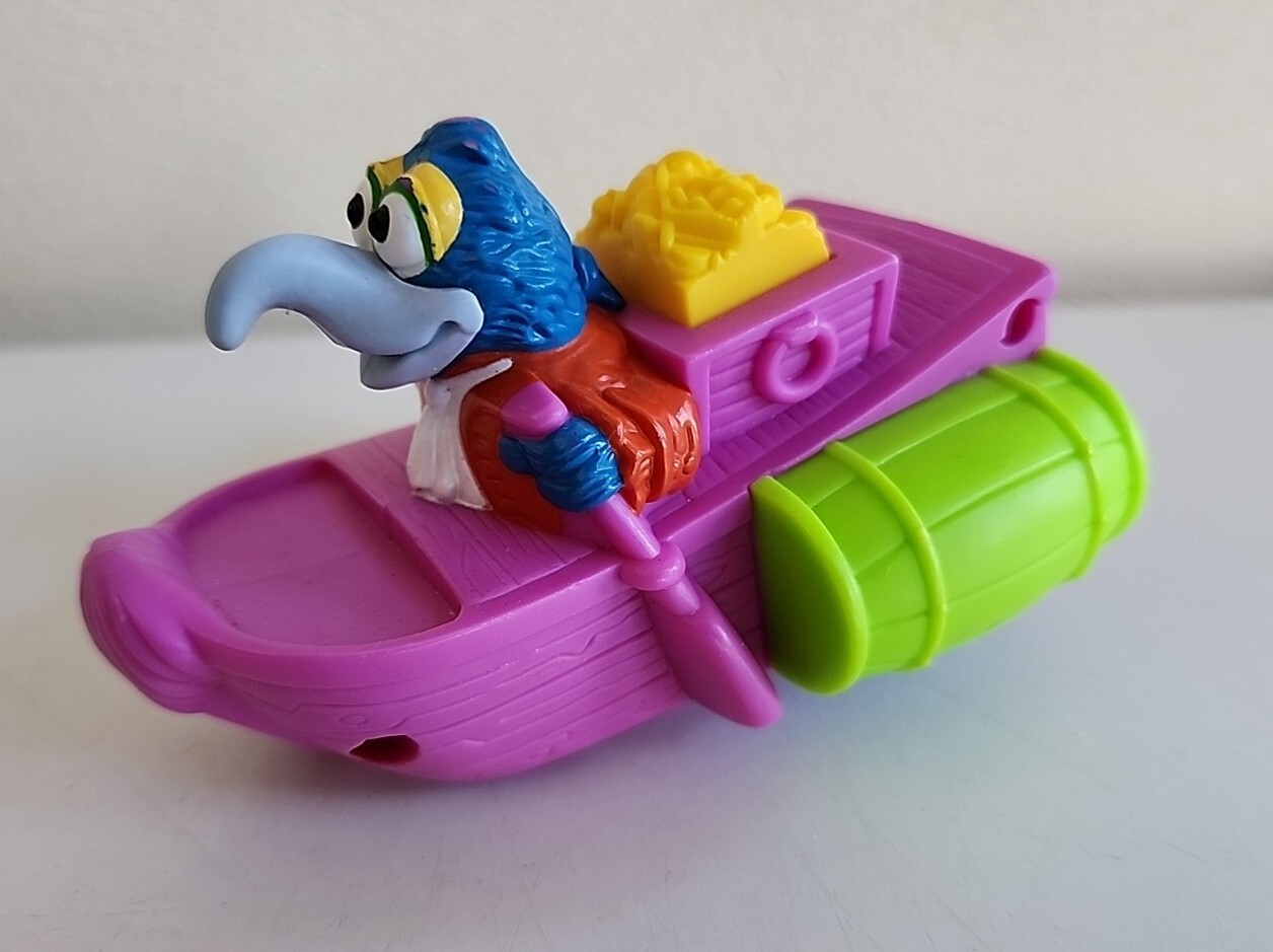 Vintage 1995 Gonzo Boat Toy McDonald's Jim Henson Muppet Babies 4" | eBay