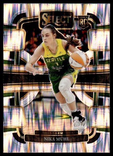 2024-25 Panini Select WNBA Concourse Flash Prizm Nika Muhl Rookie ...