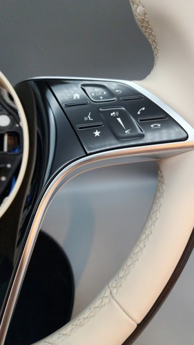 Mercedes Benz Maybach Steering Wheel S580 2021+ BROWN Wood, BEIGE HEAT ...