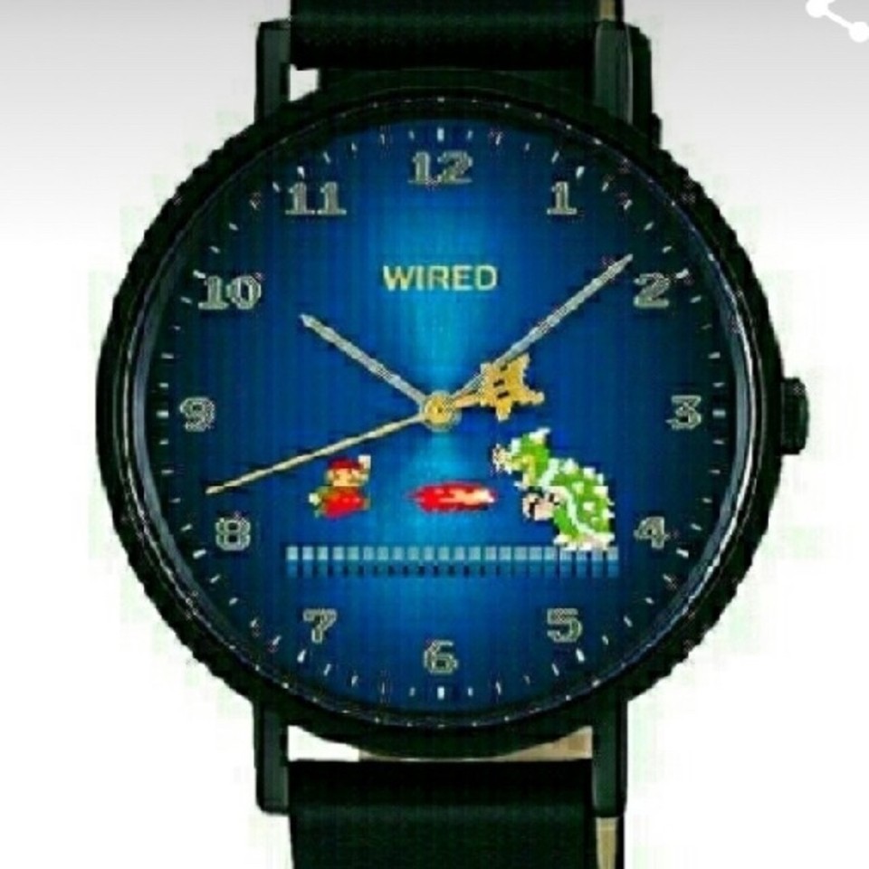 Super Mario Bros. x Seiko Wired Collaboration Wristwatch | eBay