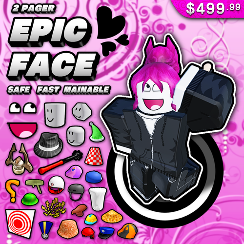 EPIC FACE | Roblox Account | Offsales | Stacked | Rare | OG and ...