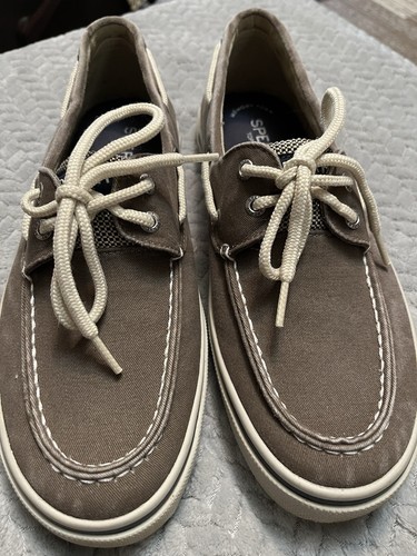 MENS SPERRY TOP SIDER WITH MEMORY FOAM SIZE 10 1/2 Medium - EXCELLENT ...