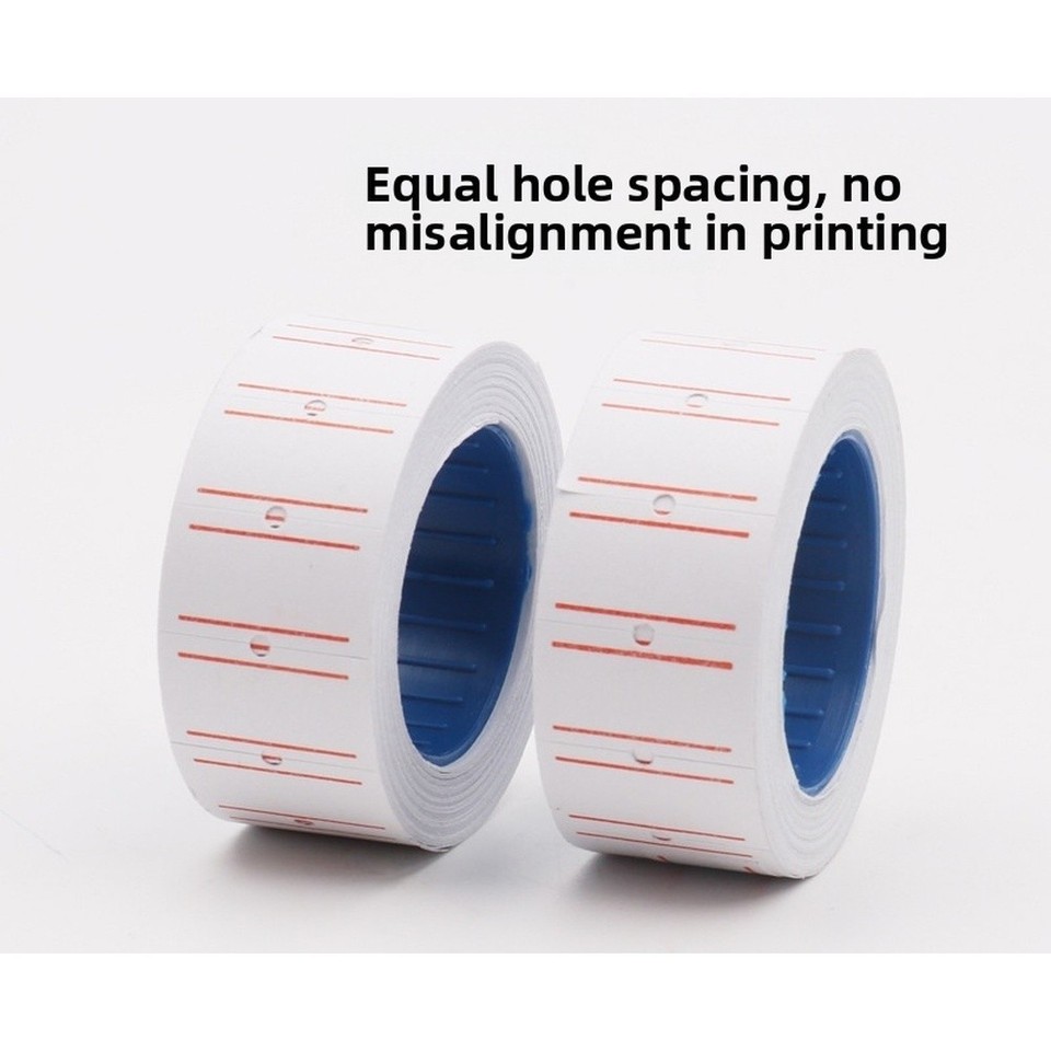 For supermarket Single Row Price Tag Label Paper MX5500 Compatible 30 ...