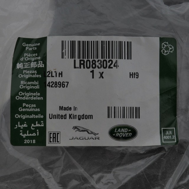 Genuine Land Rover Discovery 5 17 Right Hand Rear Bumper Tow Eye Cover ...