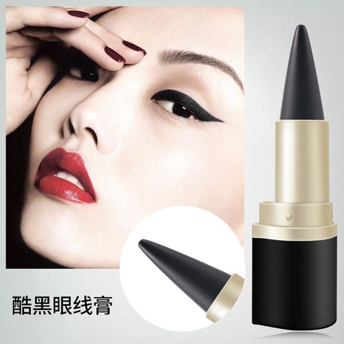 Waterproof Smudge Proof Solid Eyeliner Cream Gel Eyeliner Makeup ...