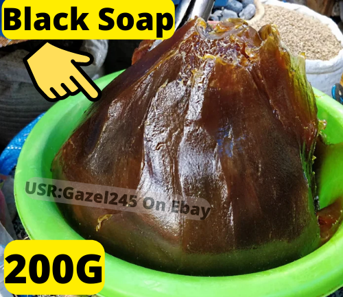 Moroccan Black Soap – Sabon Beldi - 200g | eBay