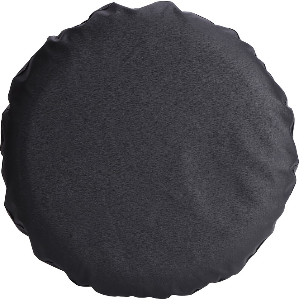 17" Spare Tire Covers Wheel Protection 31"-33'' Soft Leather XL Black ...