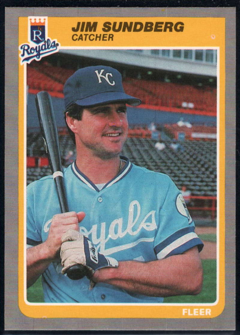 1985 Fleer Update #113 Jim Sundberg NM-MT Royals | eBay