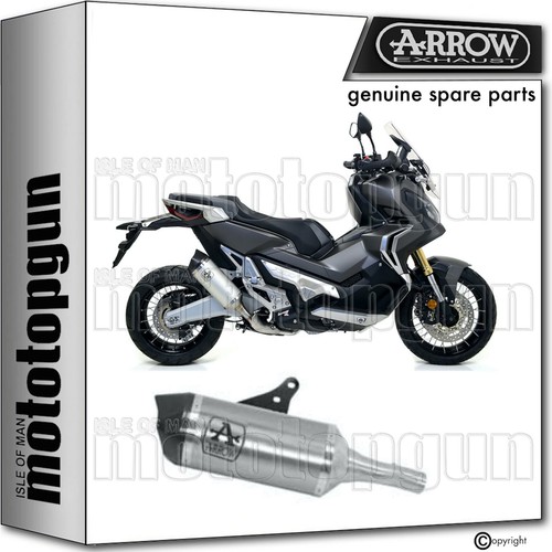 ARROW EXHAUST OK RACE-TECH CORTO ALUMINIUM C HONDA XADV X ADV 750 2017 ...