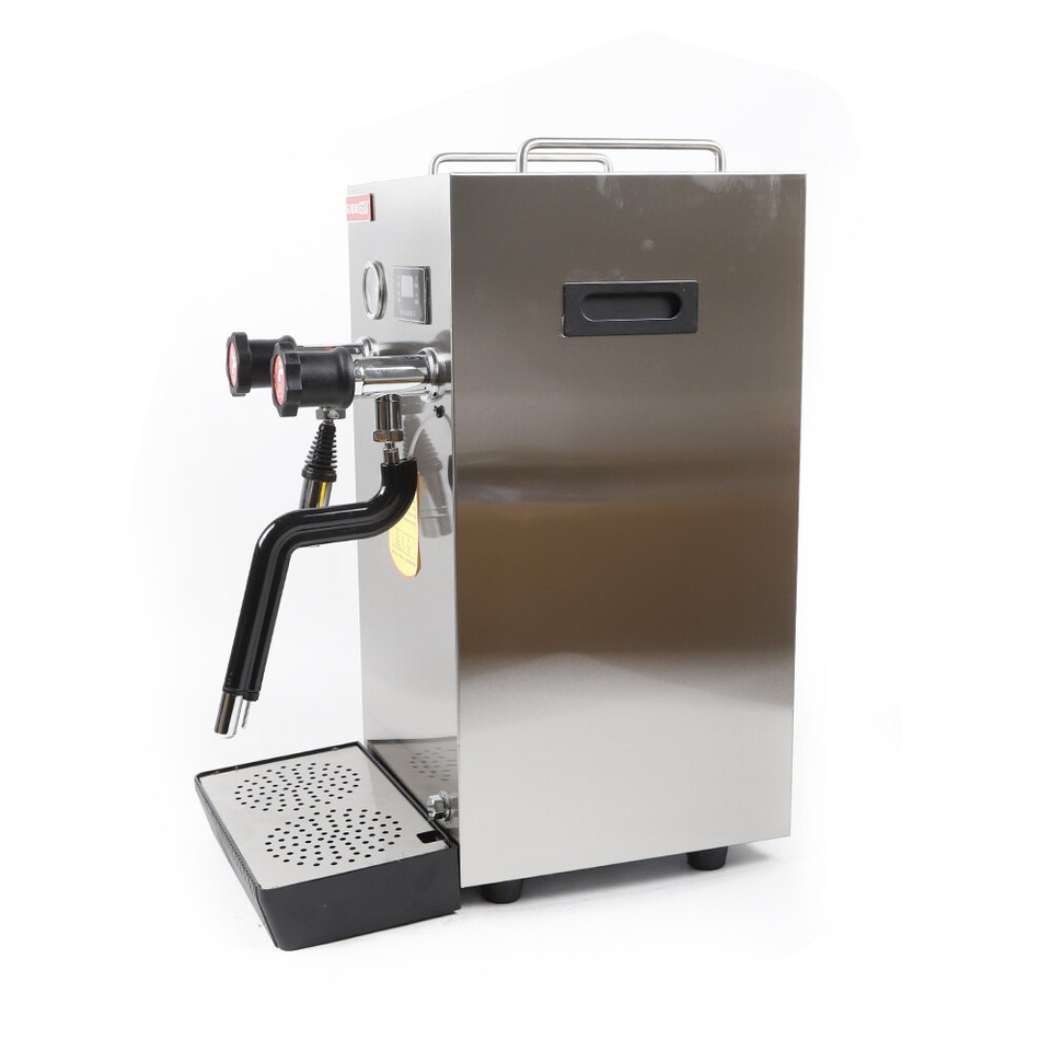 8L Commercial Milk Frother Steamer Full-Automatic Boiling Water ...