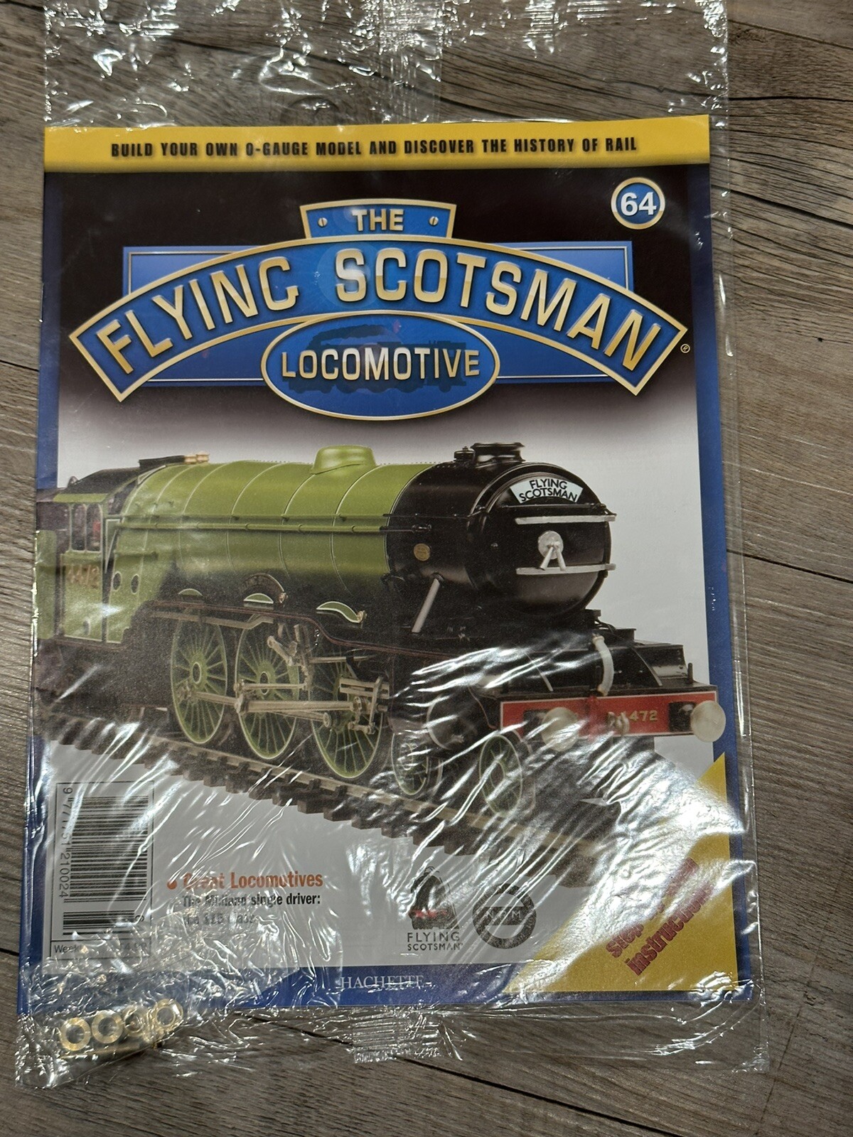 O GAUGE HACHETTE BUILD YOUR OWN THE FLYING SCOTSMAN MODEL TRAIN ISSUE ...