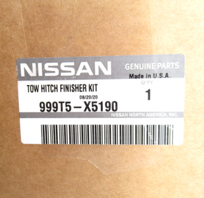 Genuine OEM Nissan 999T5-X5190 Rear Tow Hitch Finisher 2017-2020 ...
