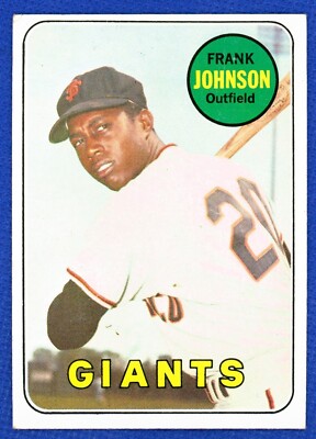1969 Topps Baseball # 227 Frank Johnson RC San Francisco Gaints VGEX | eBay