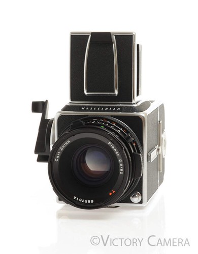 Hasselblad 500c/m 500cm Chrome 6x6 Medium Format Camera w/ 80mm CF T ...