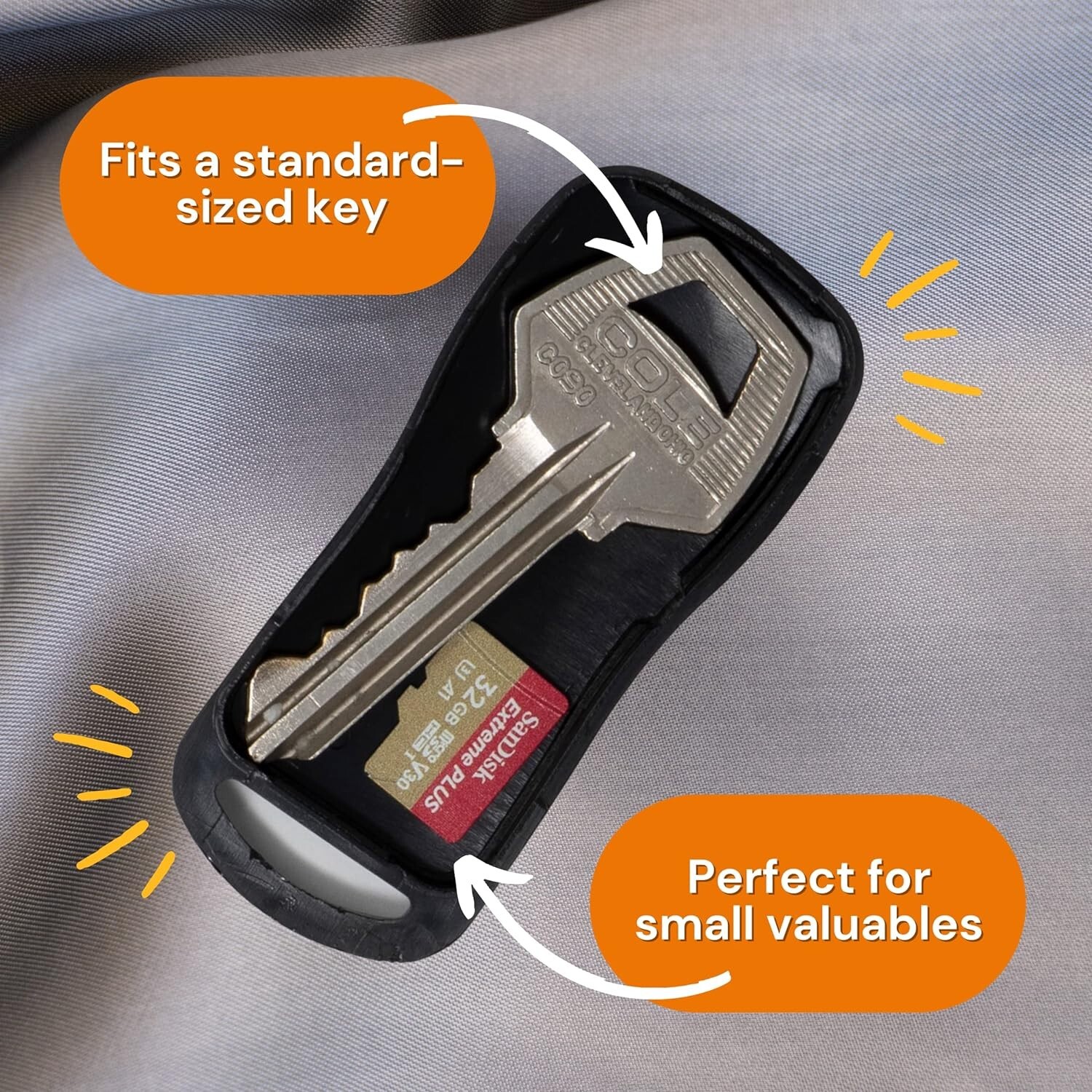 Diversion Safe Car Key Secret Stash - Small Portable Hidden Storage ...
