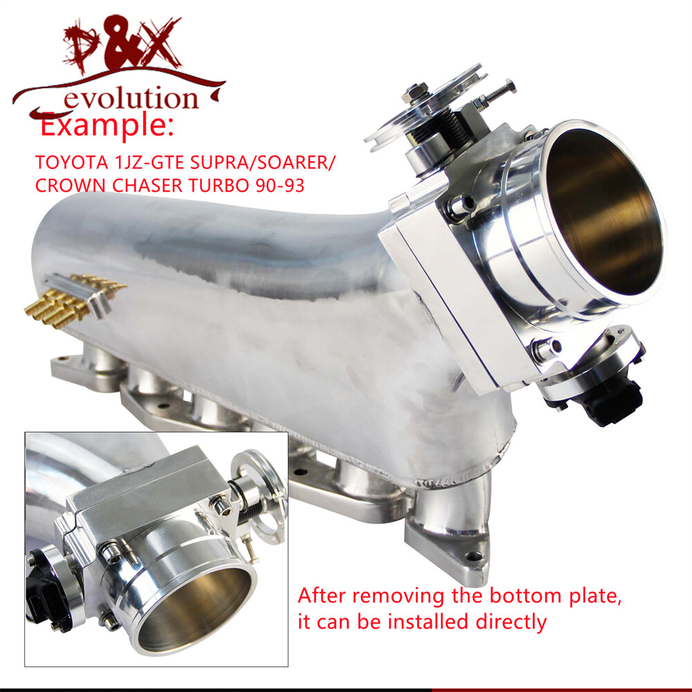High Flow Reverse 90mm Throttle Body & TPS for Toyota Supra 1JZGTE ...