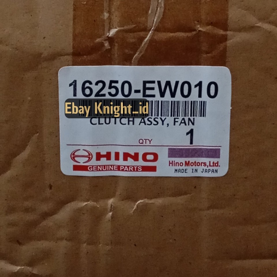 Hino 500 FM260JD J08E Engine Clutch Fan Assy 16250-EW010 Genuine OEM ...