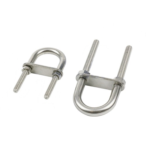 U Bolt Plates and Nuts Rigging M4 M5 M6 M8 M10 M12 Stainless Steel 304 ...