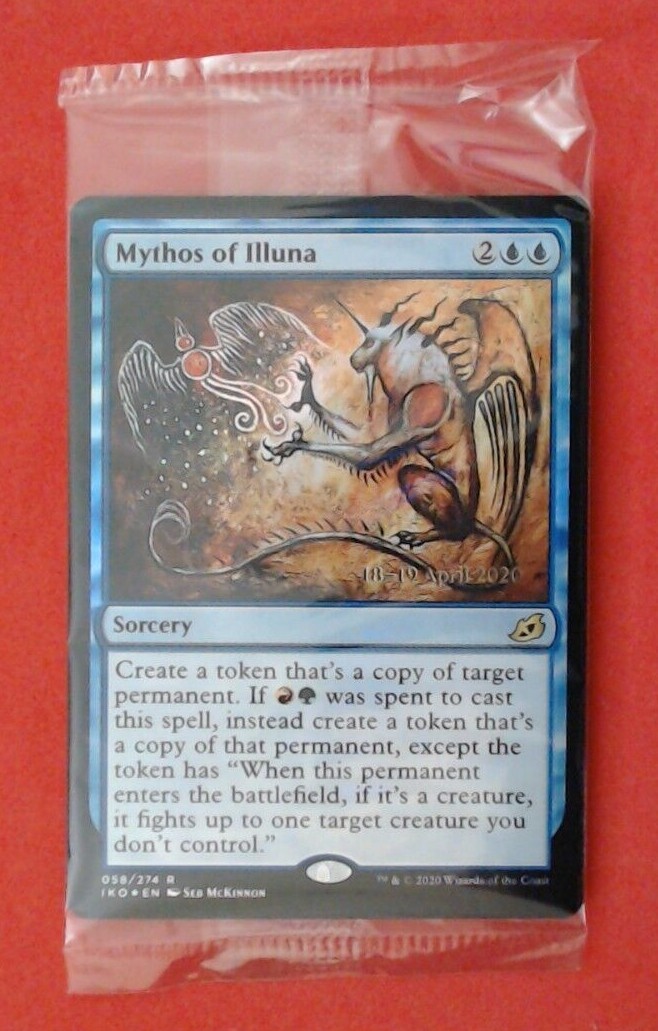 MTG Bling - Sealed Pre-Release Foil - Mythos of Illuna - IKO - A537 | eBay