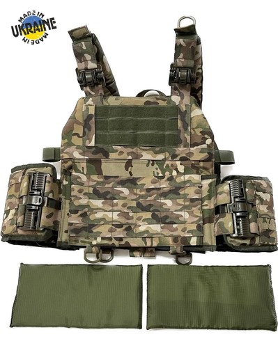 Ukrainian Quick-detachable tactical plate carrier with ballistic belt ...