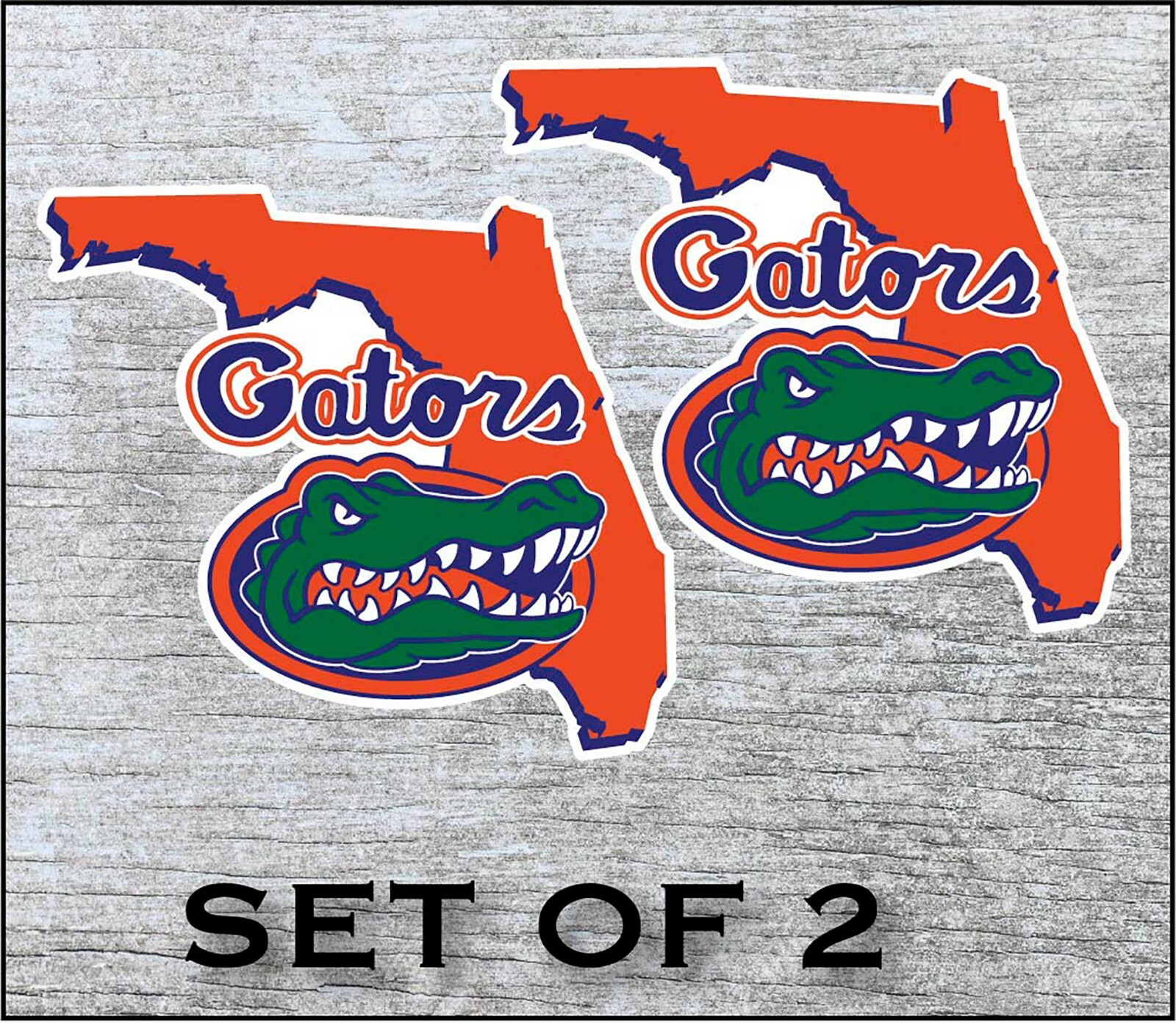 Florida Gators Sticker Decal Vinyl SET OF 2 Cornhole Truck Car | eBay