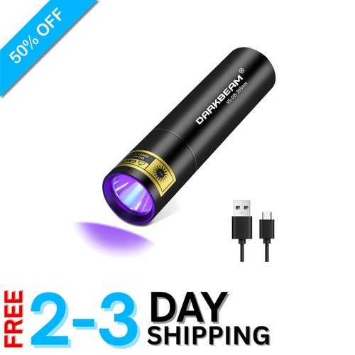 Aluminum 395NM UV Black Light Flashlight for Pet Urine & Fluorescent ...
