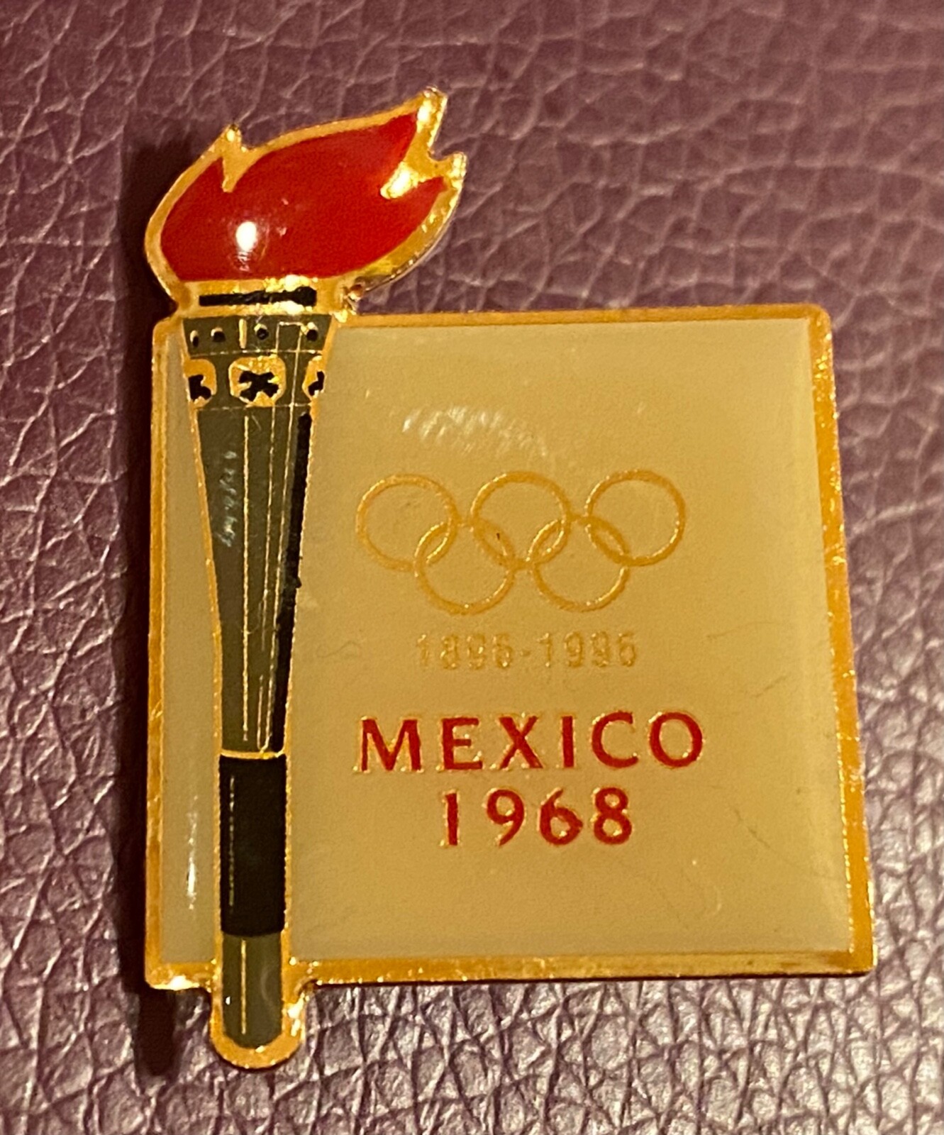 MEXICO 1968 - OLYMPIC TORCH PIN | eBay