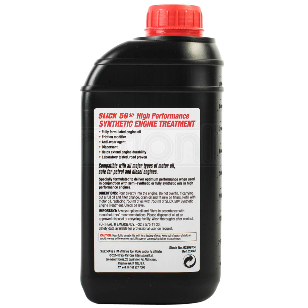 Slick 50 Synthetic Engine Treatment Oil Additive Friction Modifier ...