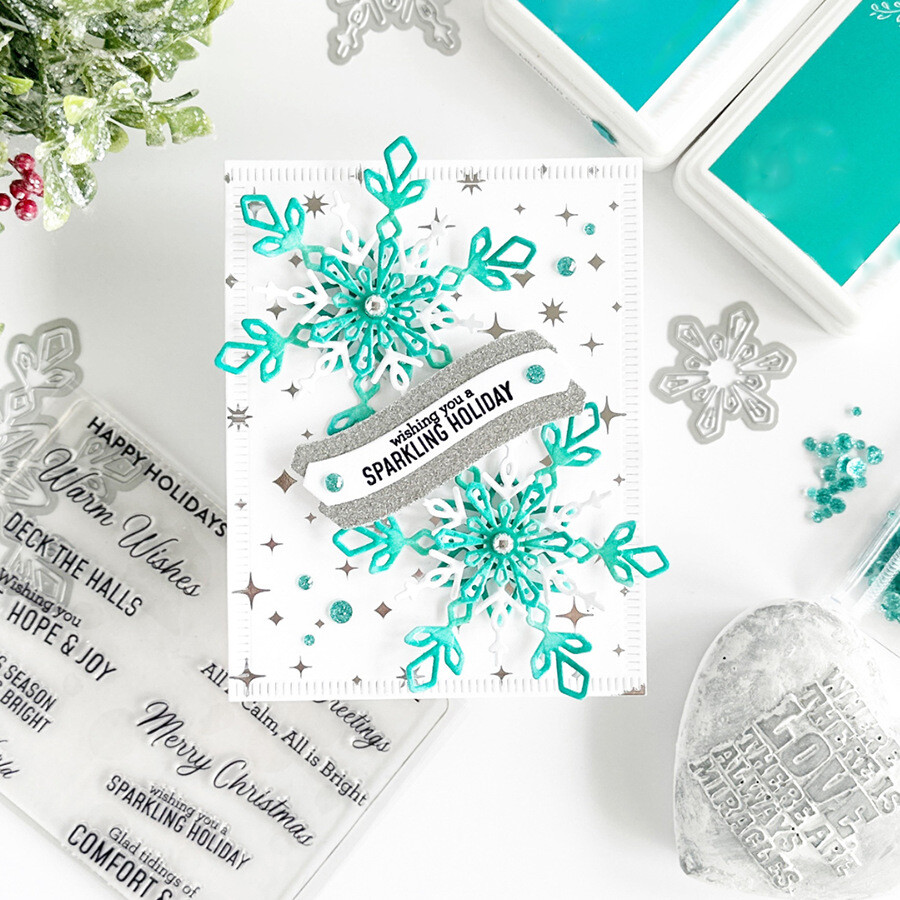 Snowflake Metal Cutting Dies DIY Scrapbook Decorative Embossing ...