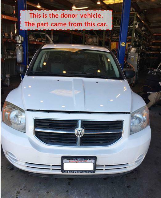 2007 - 2012 DODGE CALIBER Front Hood Bonnet Panel Paint Code PW1 ...