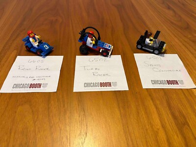 Lego "Racing" sets - Sport Convertible 6501, Turbo Racer 6502, Road ...