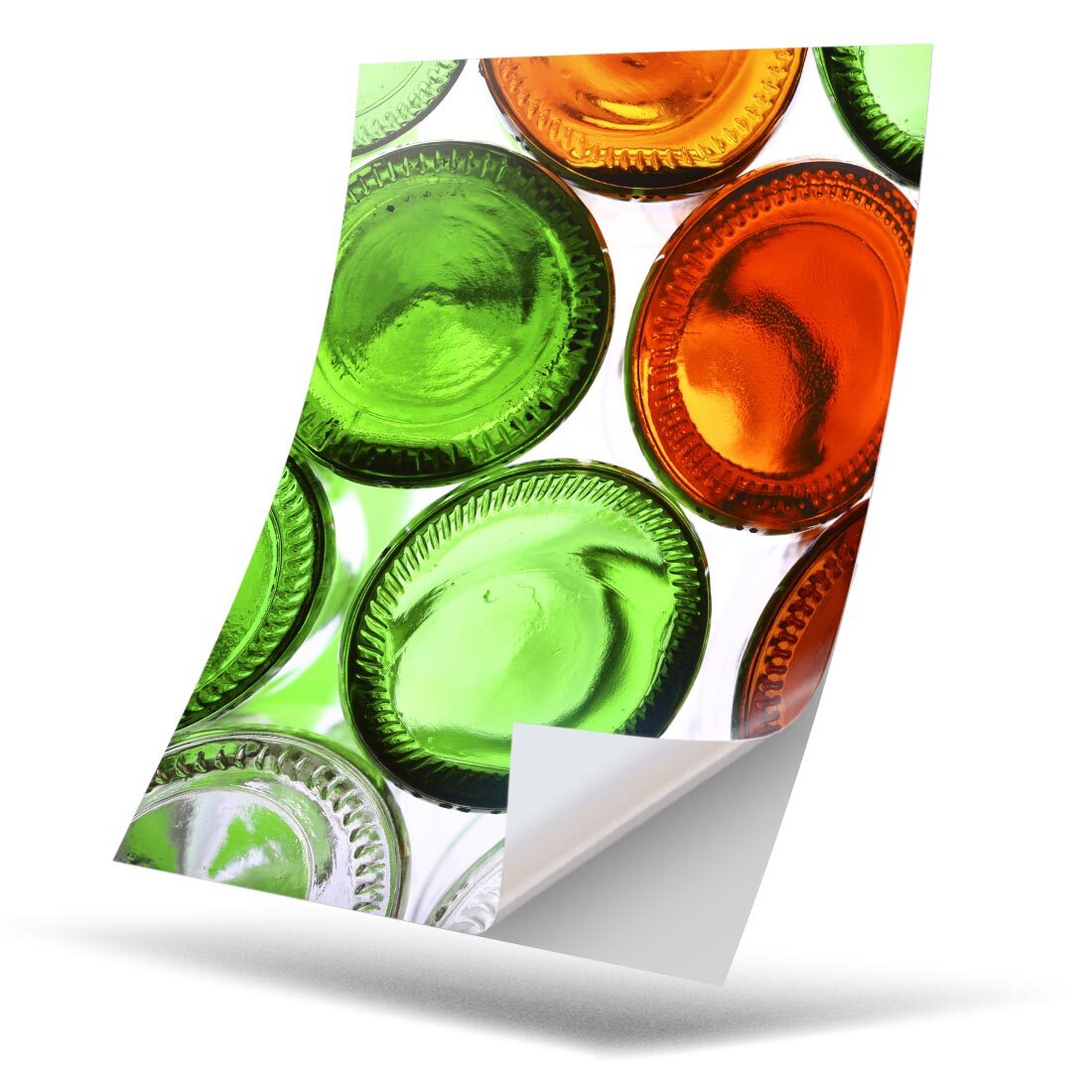 1 x Vinyl Sticker A4 - Bottle Glass Recycle Beer Wine #16094 | eBay