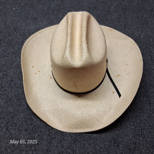 ** Bailey U-Rollit Western Straw Cowboy Hat Size 6 7/8 Made in USA | eBay