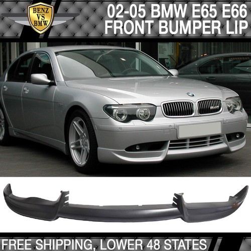 Fits 02 -05 BMW E65 E66 7-Series AC-S Style Front Bumper Lip Spoiler Bodykit PU | eBay
