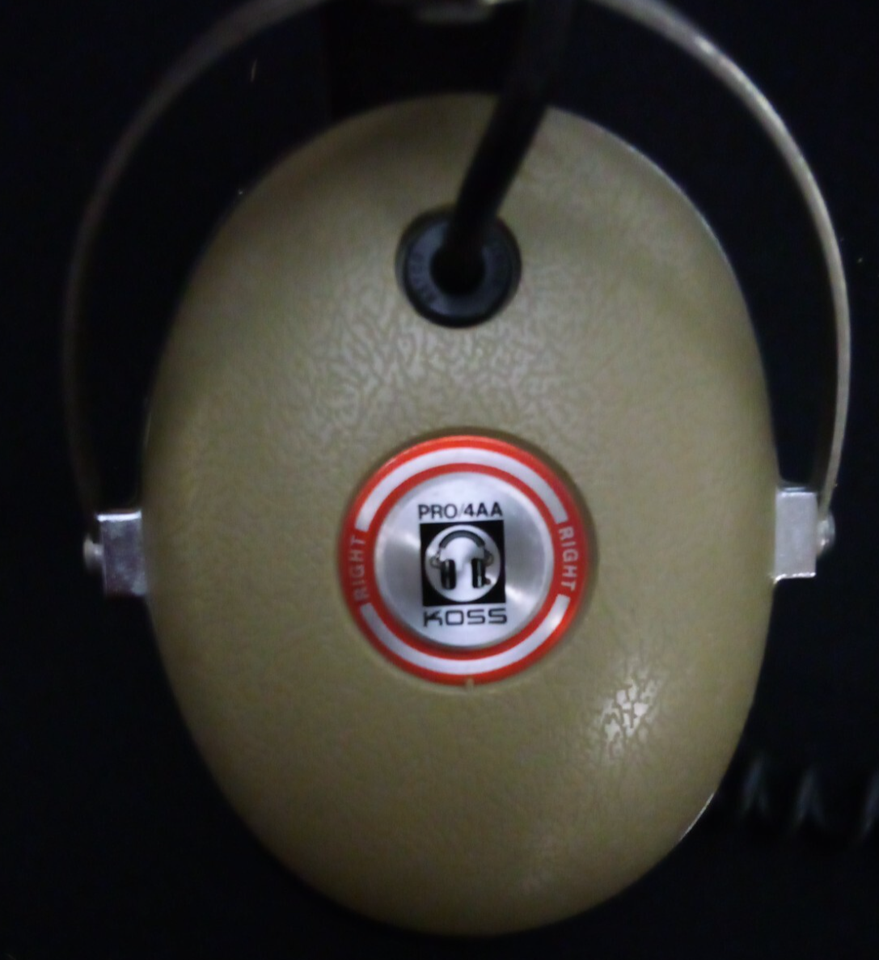 VTG KOSS STEREO EQUIPMENT PRO 4AA STUDIO HEADPHONES PROFESSIONAL UN ...