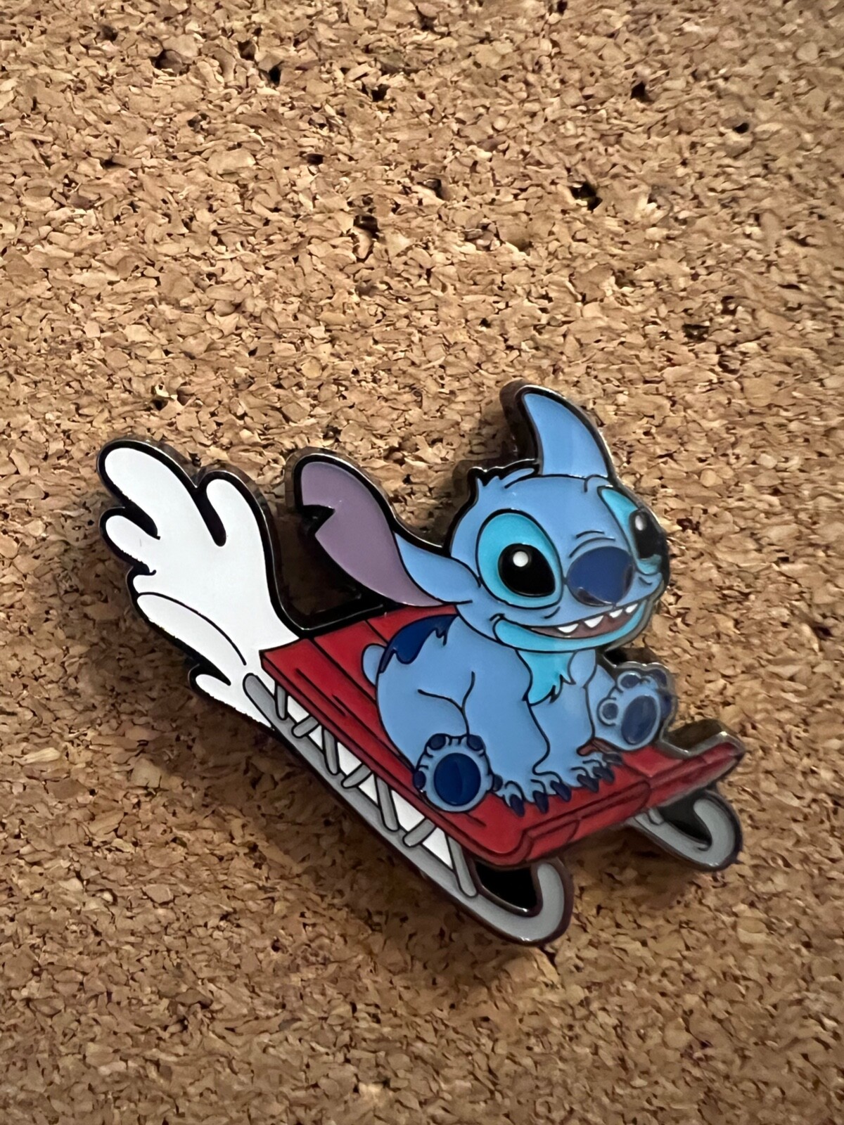 Disney Pin - Loungefly Stitch Winter Snow - Stitch on a Sled - NEW | eBay