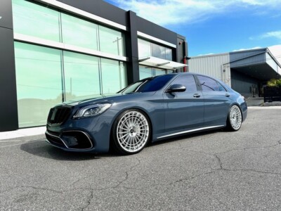 22” RFG-17 WHEELS RIMS FOR MERCEDES W221 S350 S550 S63 S65 22X9 & 10.5 ...