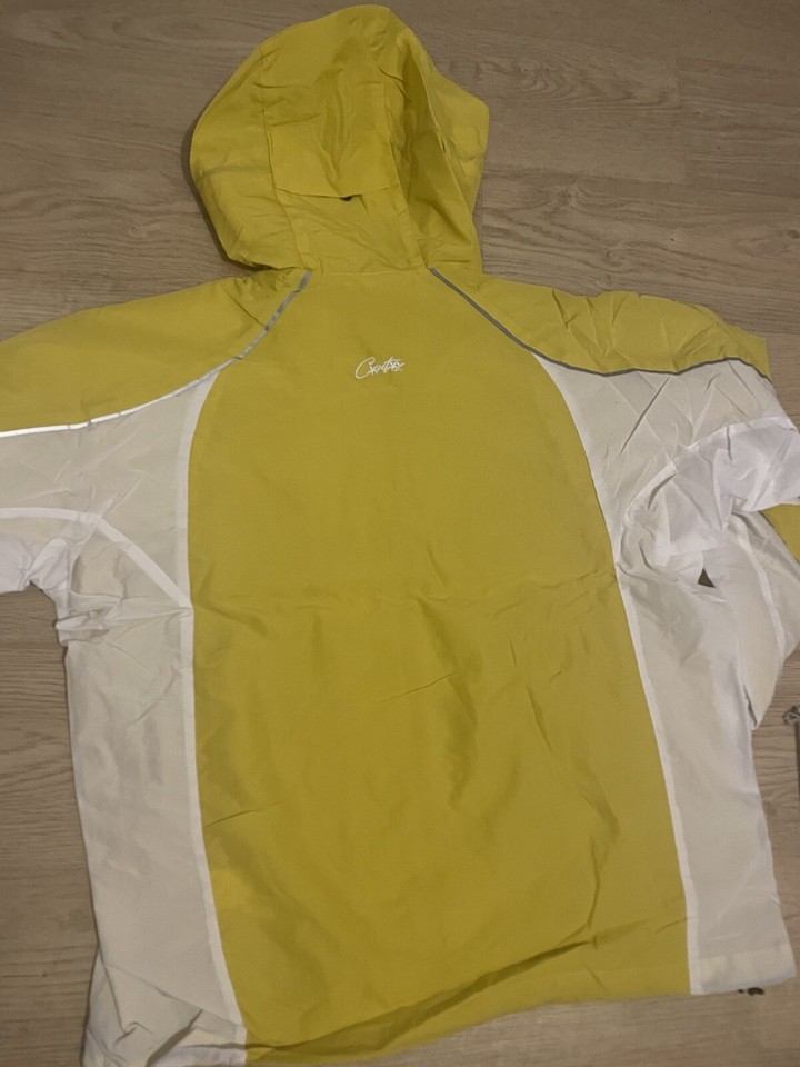 Corteiz CRTZ RTW Spring Windbreaker Jacket Yellow/White! Brand New!!! 🔥 ...