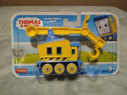 Thomas & Friends Track Master ⭐ Carly The Crane ⭐ Push Along Metal ...