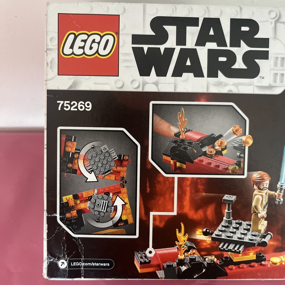 LEGO Star Wars 75269 Duel On Mustafar Set - Sealed Box, Brand New ...
