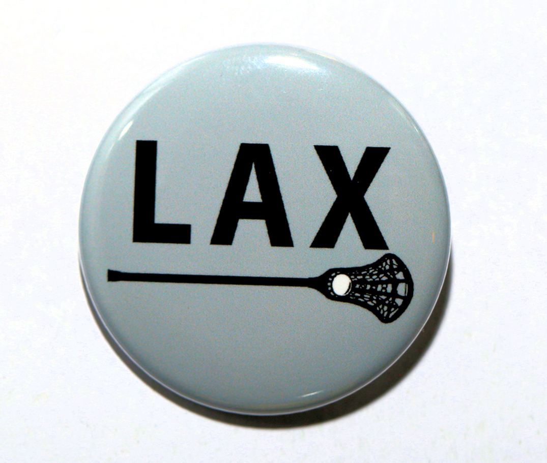 LACROSSE LAX - Pinback Button Badge 1.5" | eBay