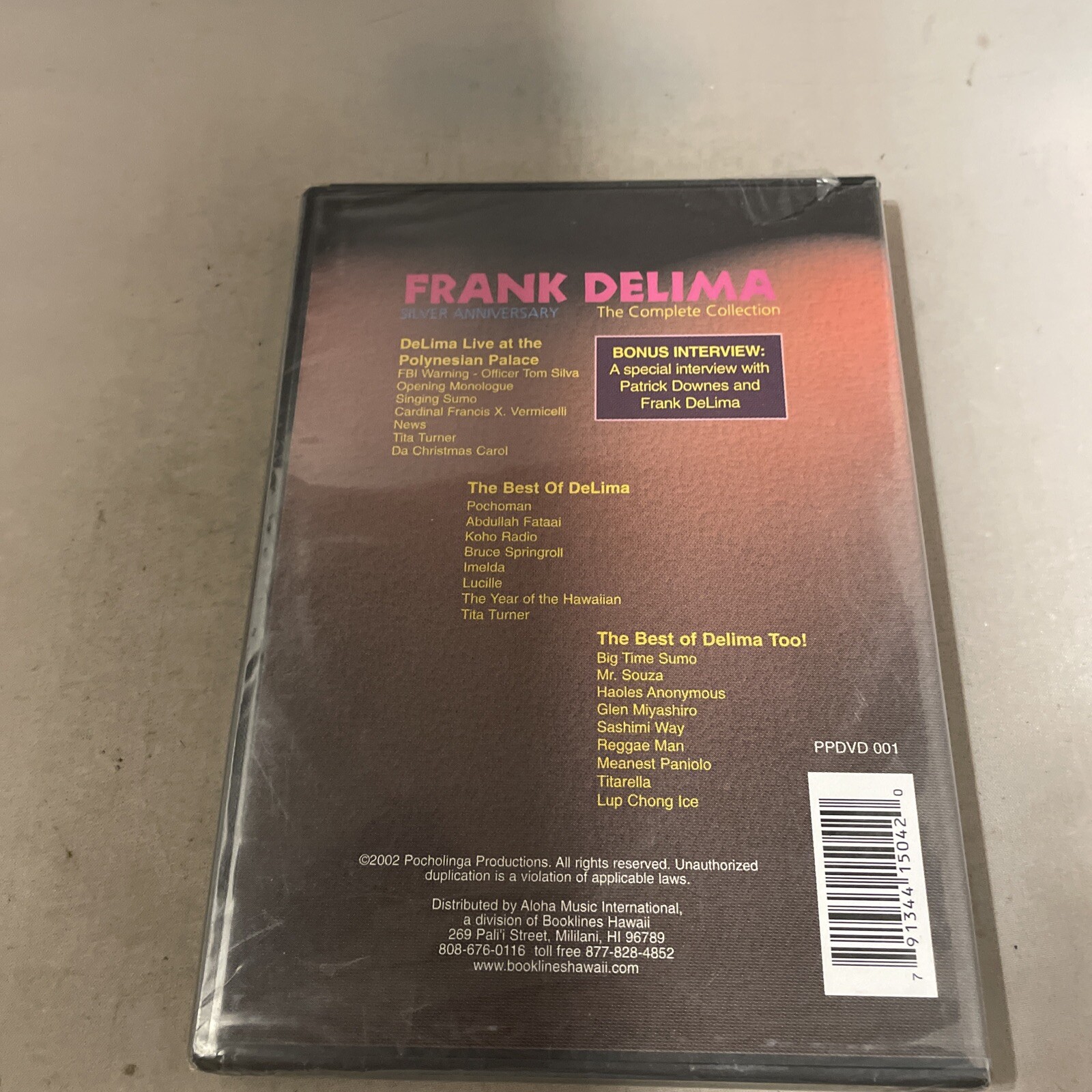 Frank DeLima - Da Complete Collection (DVD, 2002) for sale online | eBay