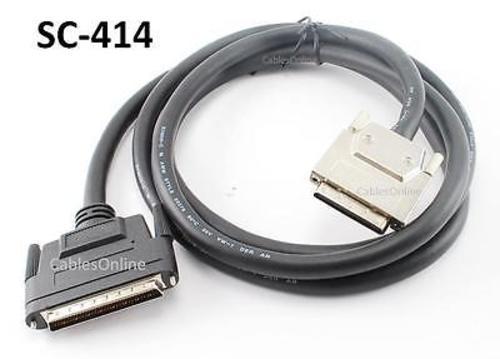 CablesOnline 6' 0.8mm VHDC-68 to SCSI-3 HPDB68 Male/male Cable - Sc-414 ...